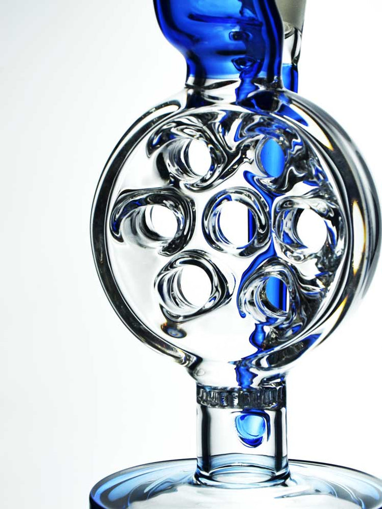 Swiss Honeycomb Bong by Aleaf — Badass Glass