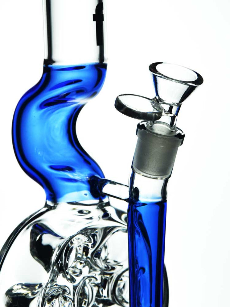 Swiss Honeycomb Bong by Aleaf — Badass Glass