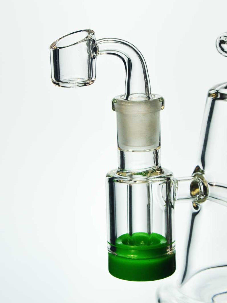 Dab Rig with Reclaim Catcher by Bougie Glass — Badass Glass