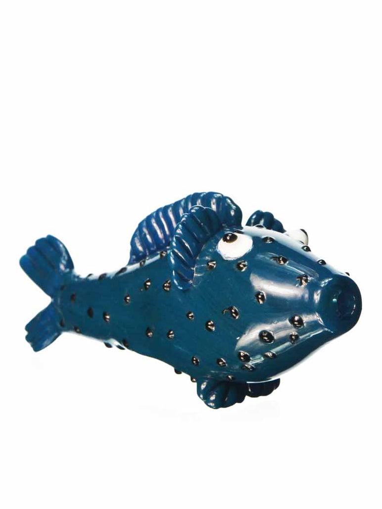 Glass Sea Bass Pipe — Badass Glass