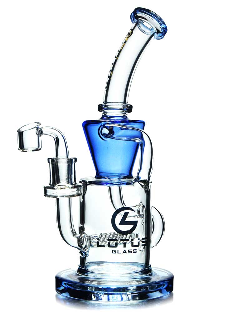 Inline Recycler by Lotus Glass — Badass Glass