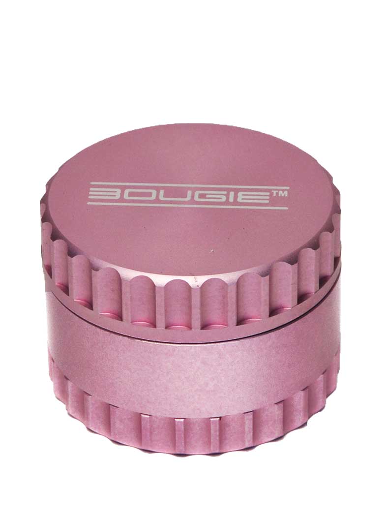 Pink Grinder - Aluminum 3 Chamber Metal Grinder — Badass Glass