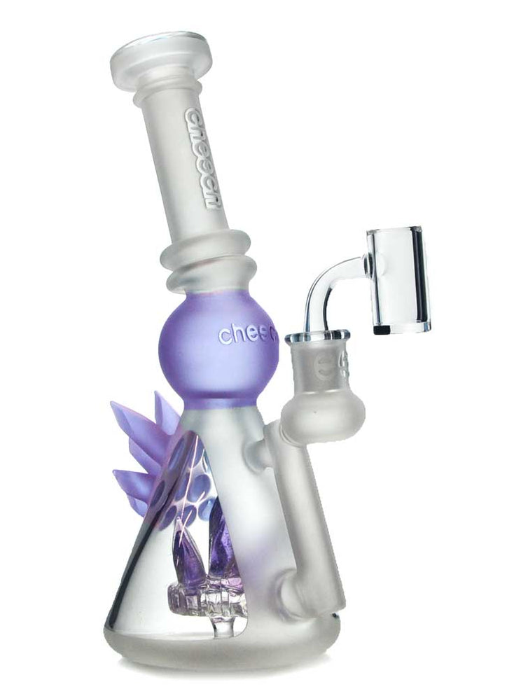 Cheech Glass Bong with Crystals — Badass Glass