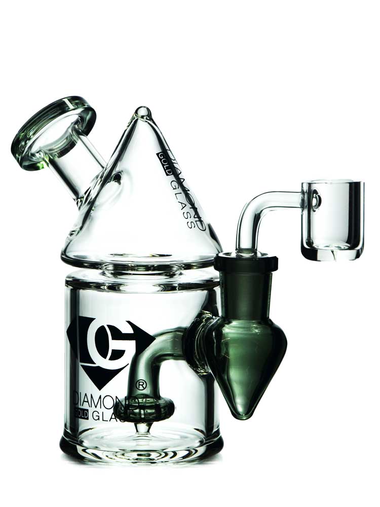 Pyramid Scheme Dab Rig by Diamond — Badass Glass