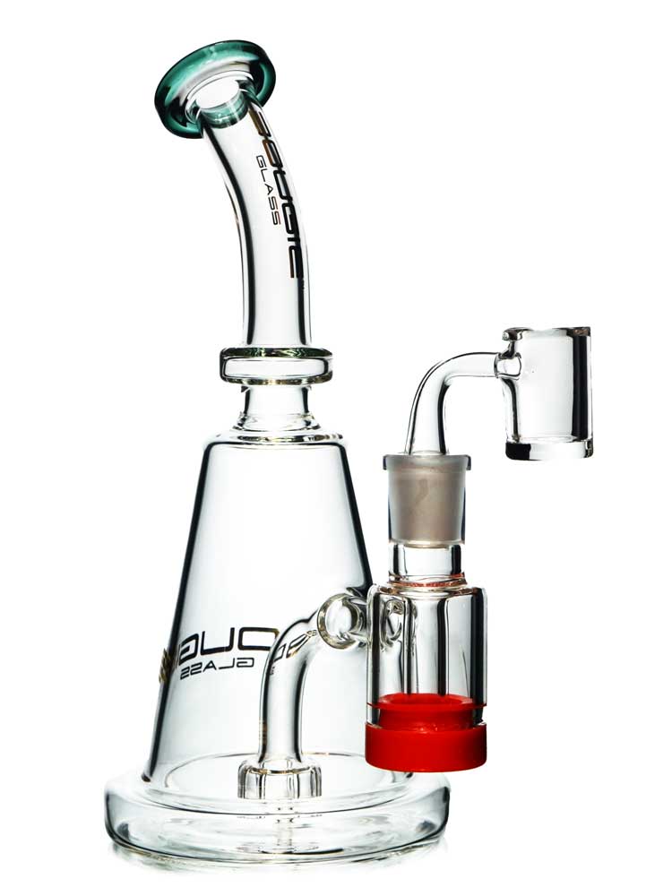 Dab Rig with Reclaim Catcher by Bougie Glass — Badass Glass