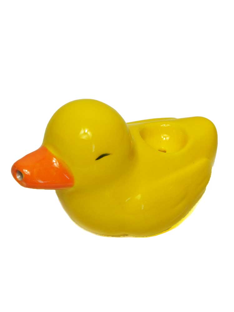 Yellow Ducky Pipe — Badass Glass