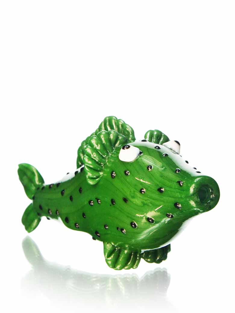 Glass Sea Bass Pipe — Badass Glass
