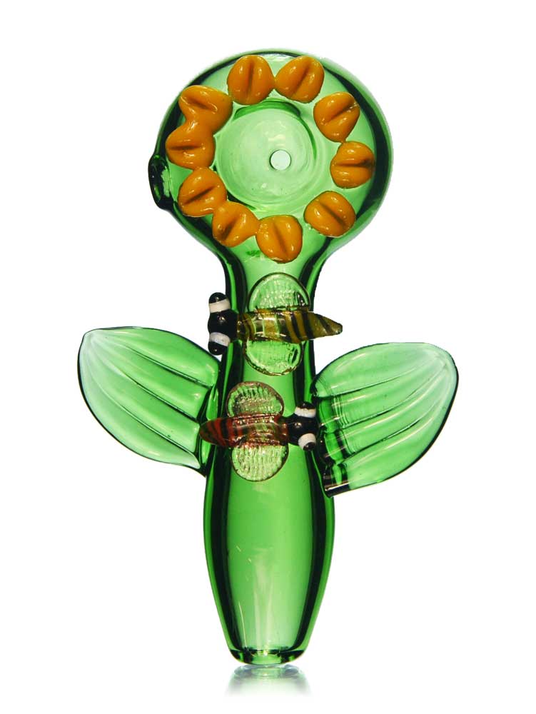 Sunflower Glass Pipes | Glass Pipes at — Badass Glass