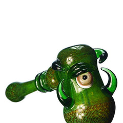 Green Cyclops Bubbler — Badass Glass