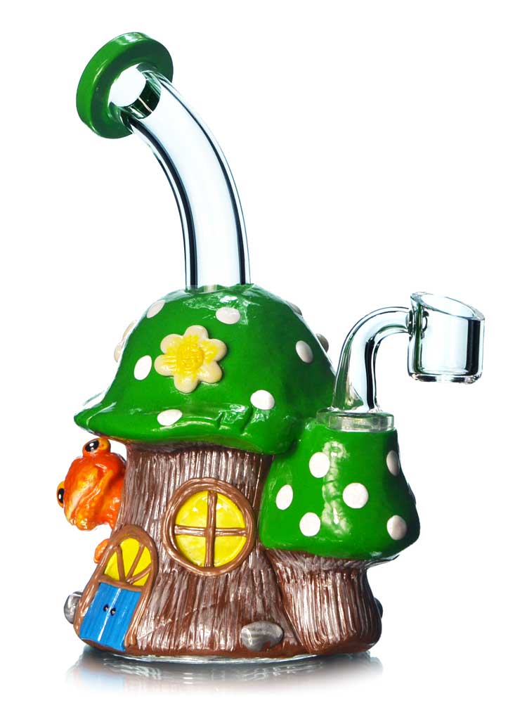 Mushroom Dab Rigs & Glass Bongs at — Badass Glass