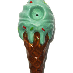 Ceramic Ice Cream Cone Pipe — Badass Glass