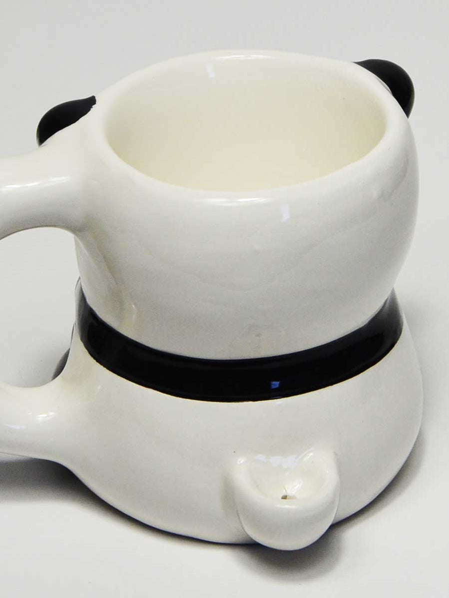Panda Pipe Mug — Badass Glass