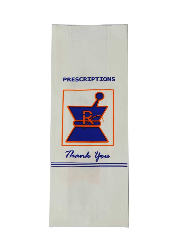 Small RX Paper Bags for Pharmacy - Wholesale — Badass Glass