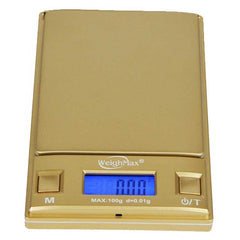 WeighMax HD-100 Gold Digital Scale — Badass Glass
