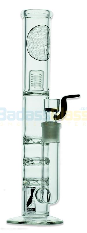 12" Triple Turbine Water Pipe by MAV Glass at — Badass Glass
