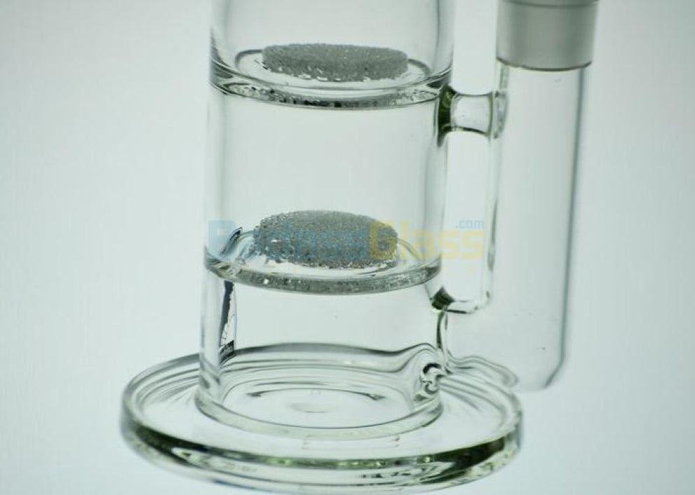 14" Double Frit Disc Water Pipe by Maverick at — Badass Glass