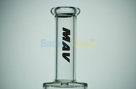 14" Double Frit Disc Water Pipe by Maverick at — Badass Glass