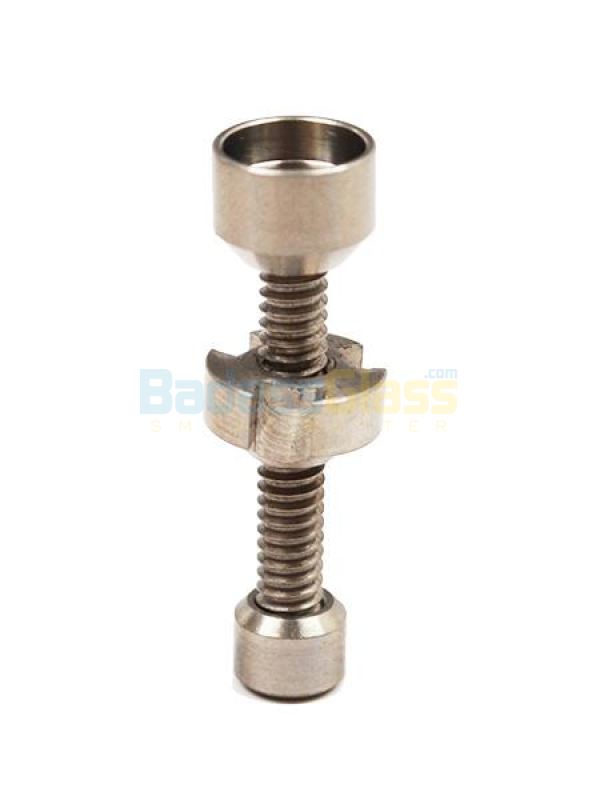 14mm Adjustable Titanium Nail by Dab Logic — Badass Glass
