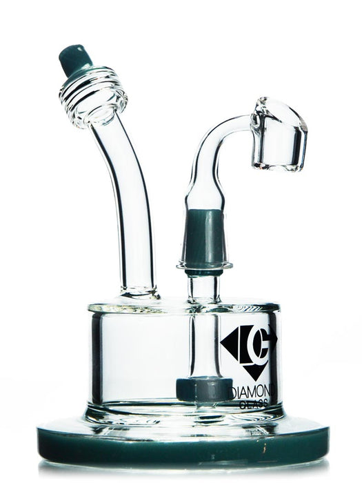 60mm Hockey Puck Oil Rig - Cheap Dab Rigs | — Badass Glass