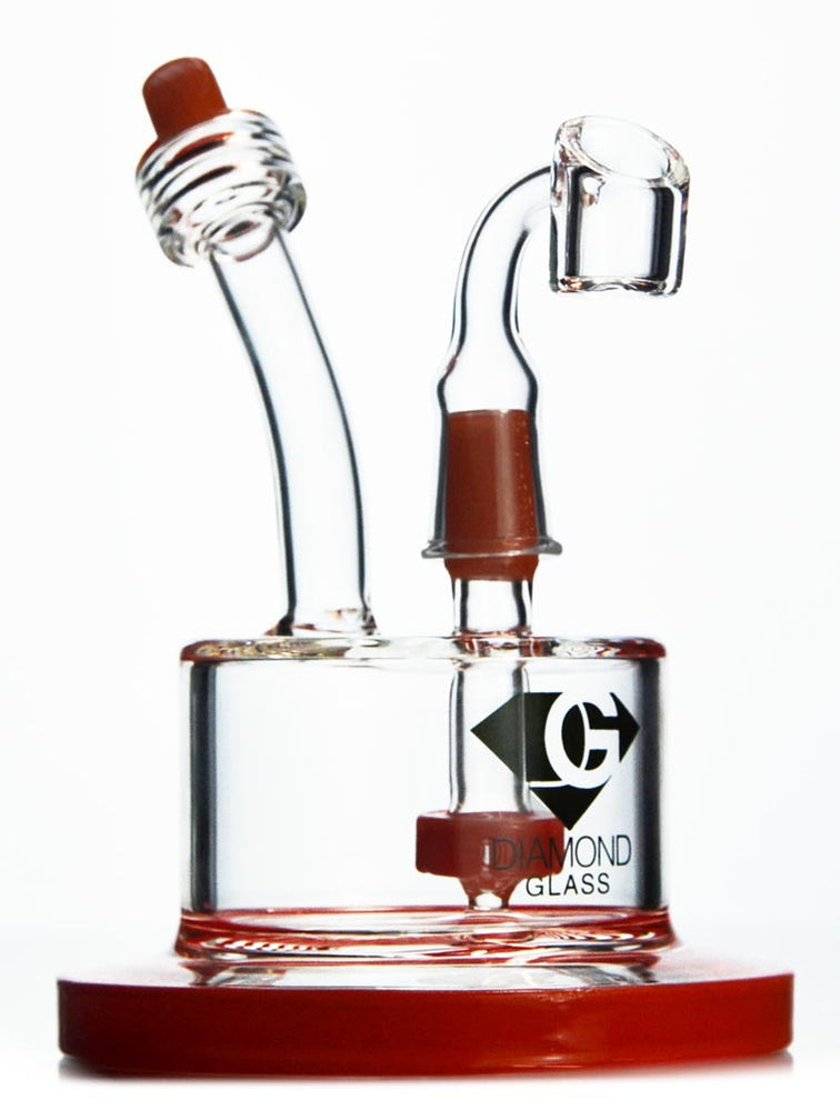 60mm Hockey Puck Oil Rig - Cheap Dab Rigs | — Badass Glass