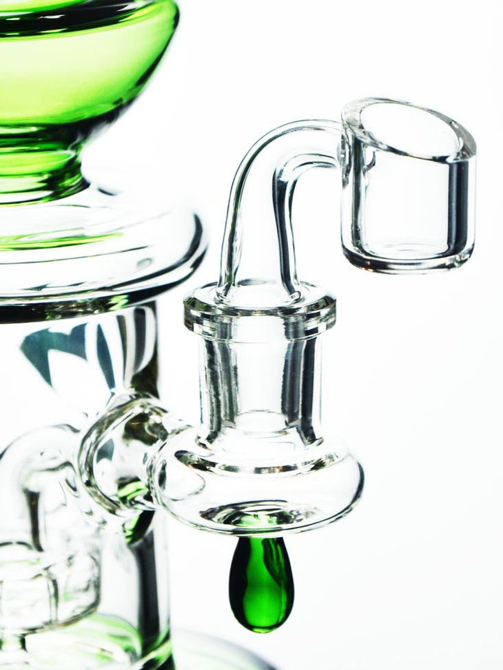 Emerald Green Dab Rig by Diamond — Badass Glass