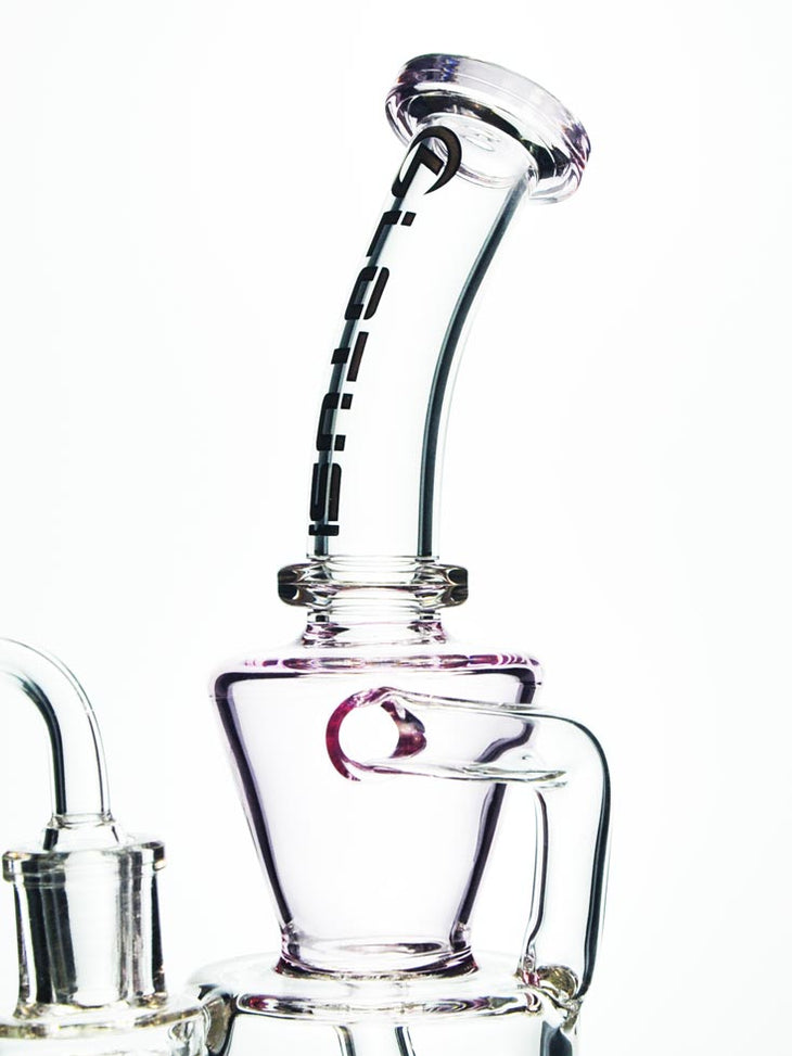 Pink Recycler by Lotus Glass — Badass Glass