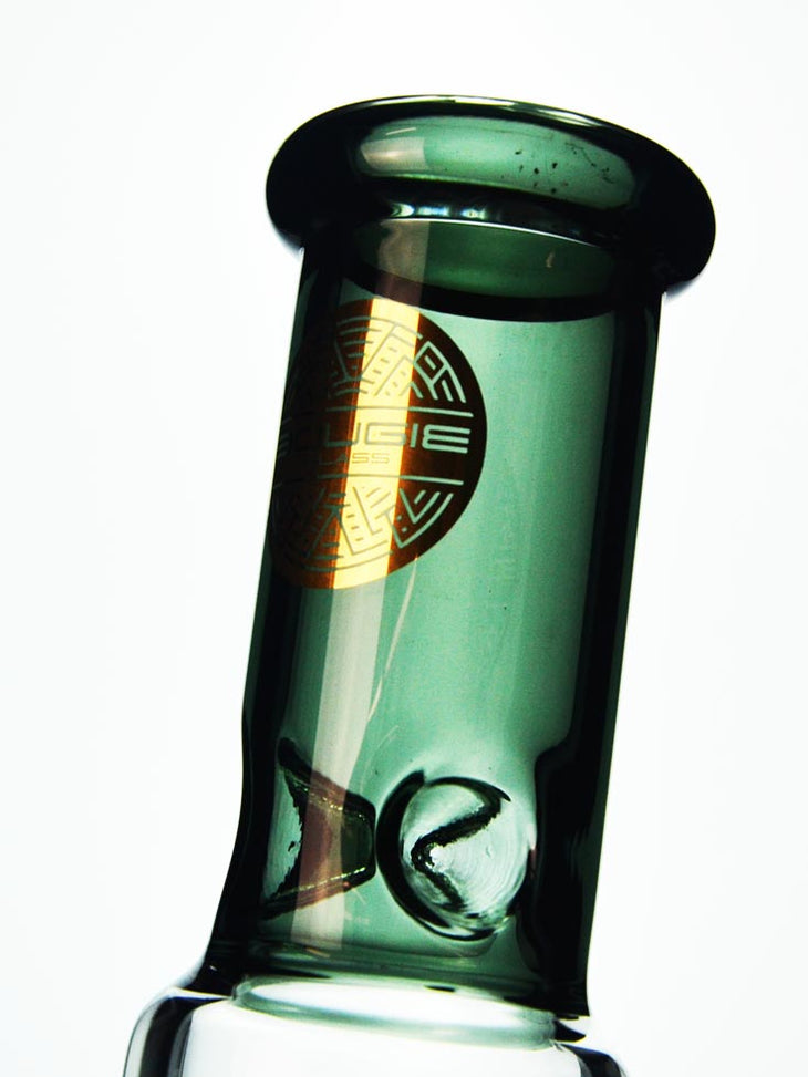 11" Space Gray Bougie Glass Bong — Badass Glass