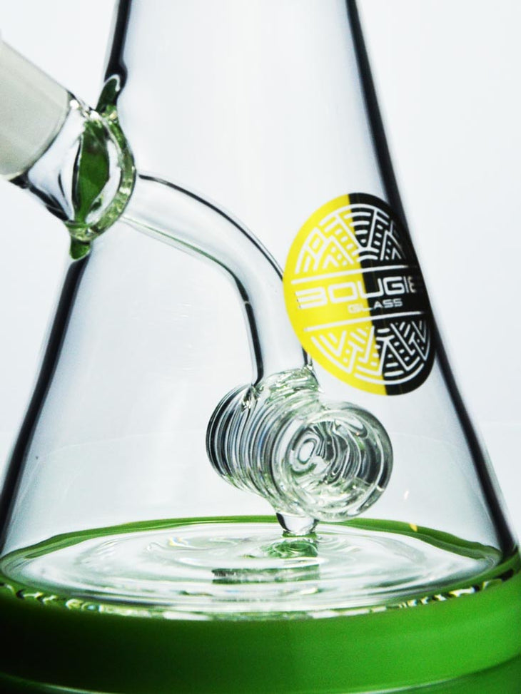Barrel Perc Beaker — Badass Glass