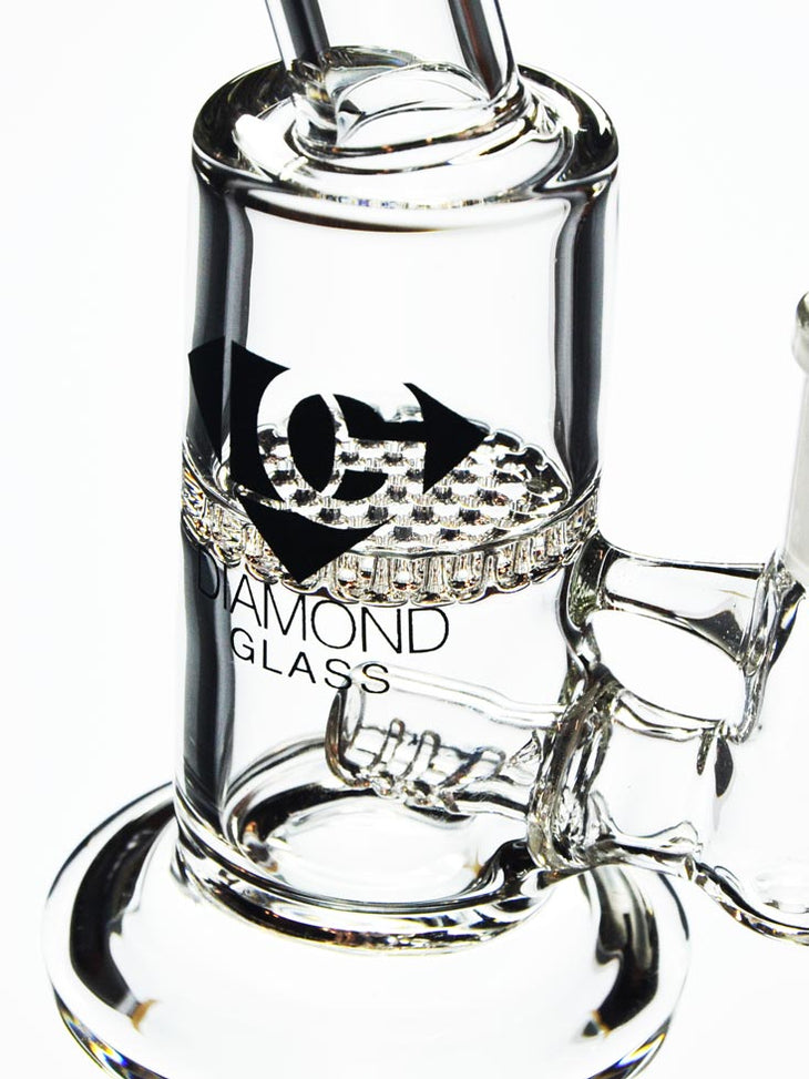Inline to Honeycomb Oil Rig at — Badass Glass