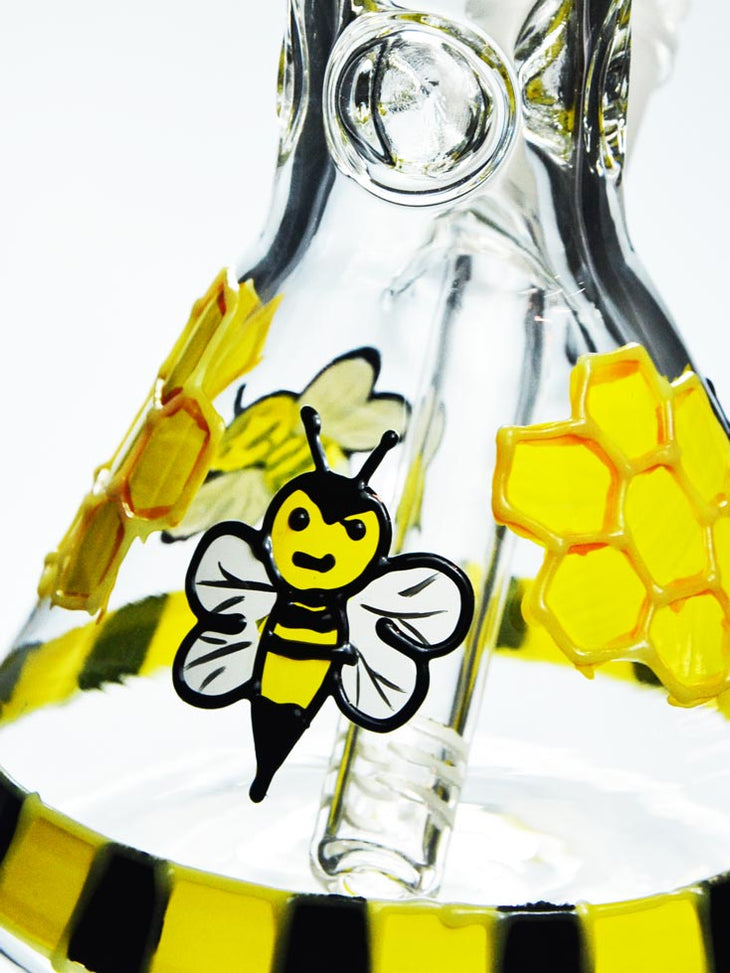 10" Honeybee Bong for Sale — Badass Glass