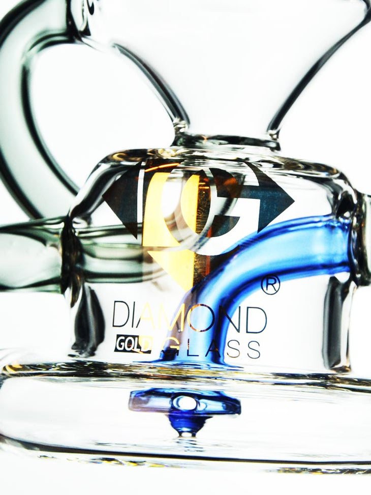 Mini Klein Recycler Dab Rig | Glass Bongs at — Badass Glass