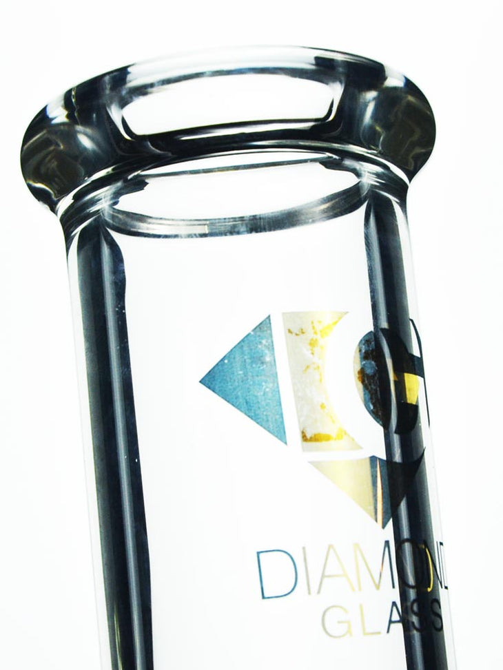 Triple Honeycomb Tree Perc Bong by Diamond at — Badass Glass