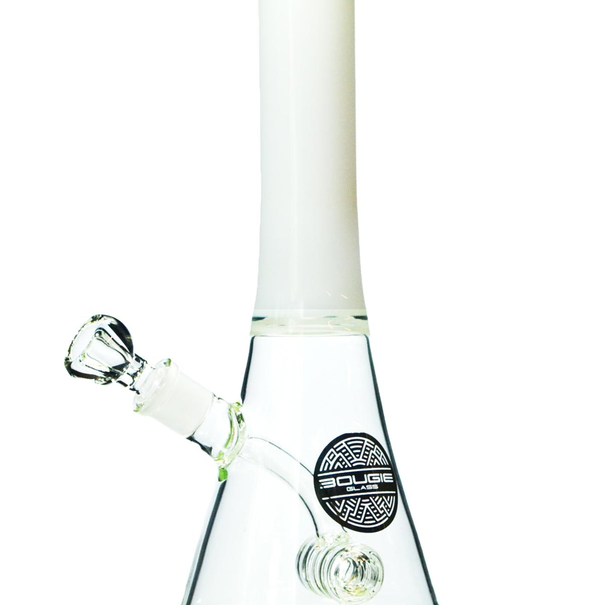 Barrel Perc Beaker — Badass Glass