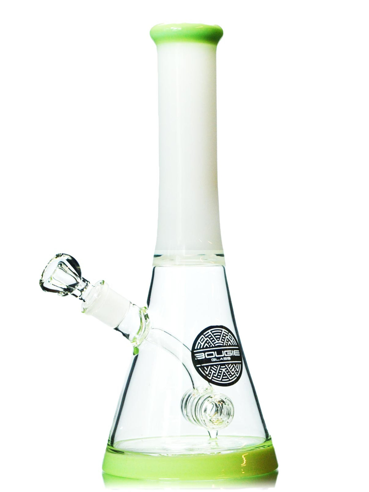 Barrel Perc Beaker — Badass Glass