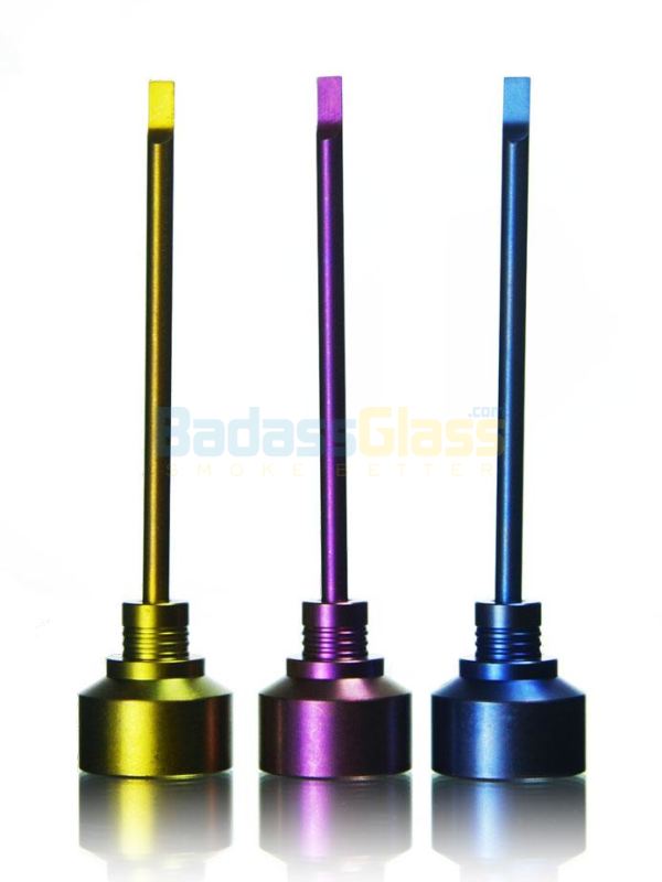 Anodized Titanium Carb Cap by Dab Logic at — Badass Glass