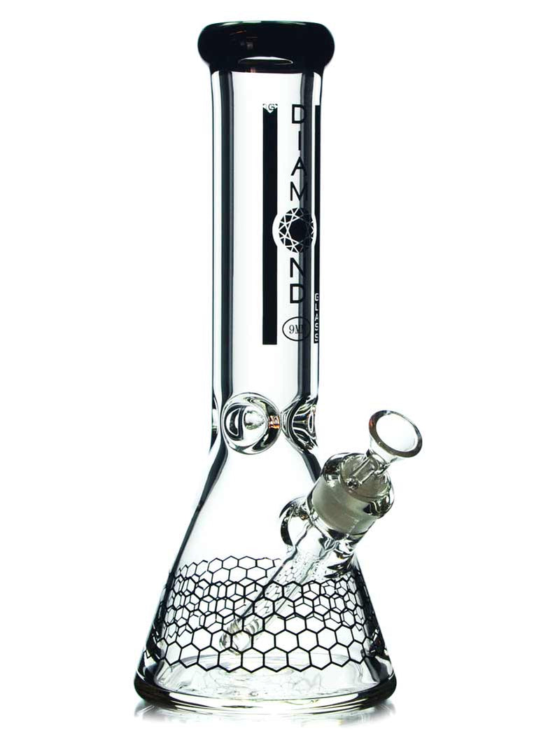 Diamond Glass Bongs, Dab Rigs, Pipes & Ash Catchers - Badass Glass