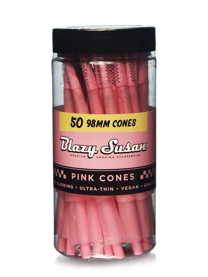 Blazy Susan 98mm Cones - 50 Pack — Badass Glass