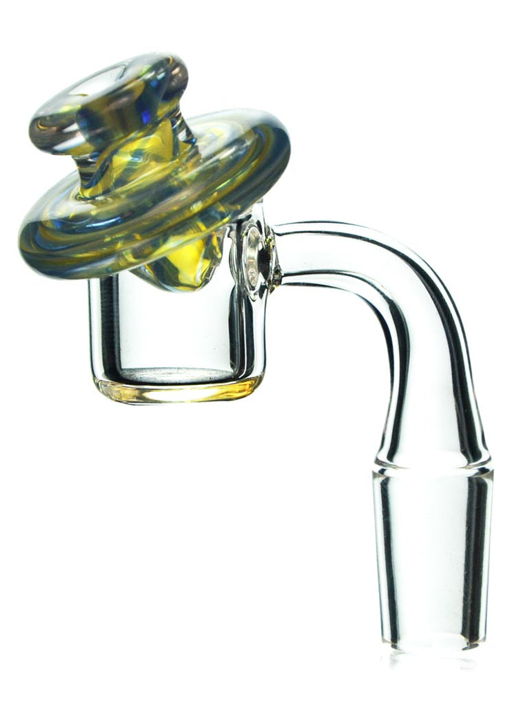 Heavy Directional Carb Cap for Slanted Bangers — Badass Glass
