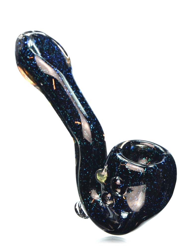 Cosmic Lights Glass Pipe | Glass Spoon Pipes | Cool Pipes — Badass Glass