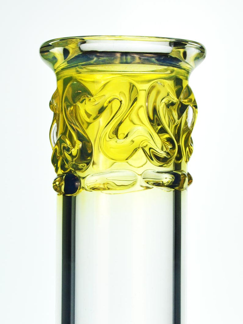 12" Custom Beaker Bong — Badass Glass