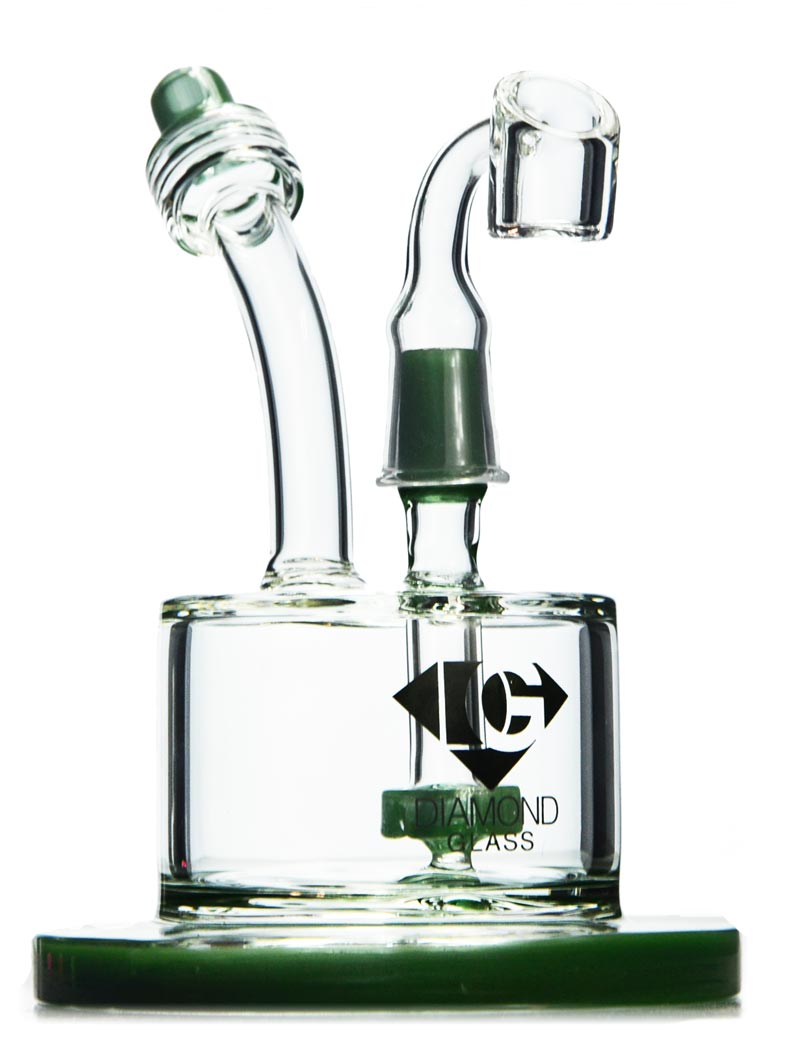 60mm Hockey Puck Oil Rig - Cheap Dab Rigs | — Badass Glass