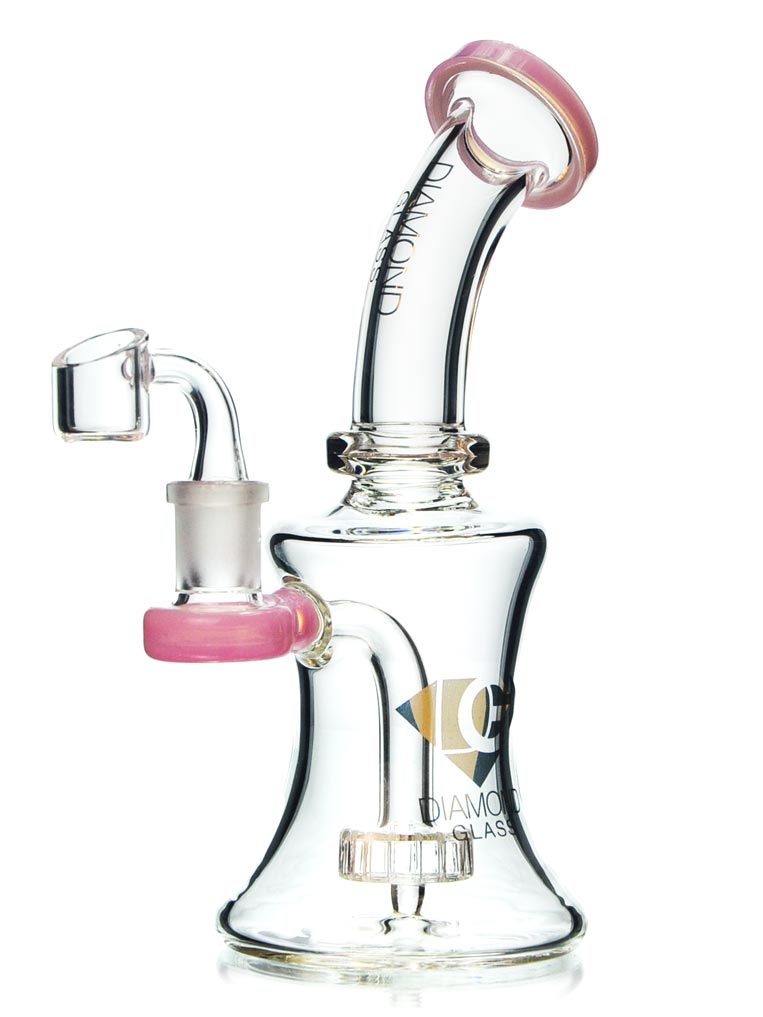 Pink Dab Rigs — Badass Glass