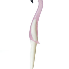 Glass Flamingo Dabber | Glass Bongs at — Badass Glass
