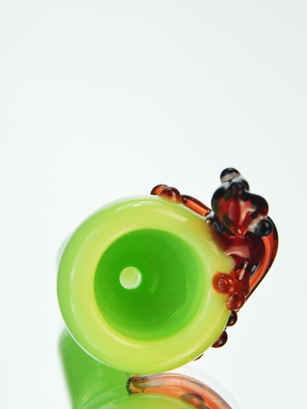14mm Gecko Bowl Piece — Badass Glass
