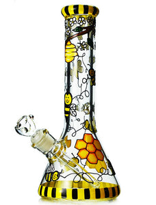 12" Busy Bee Bong — Badass Glass