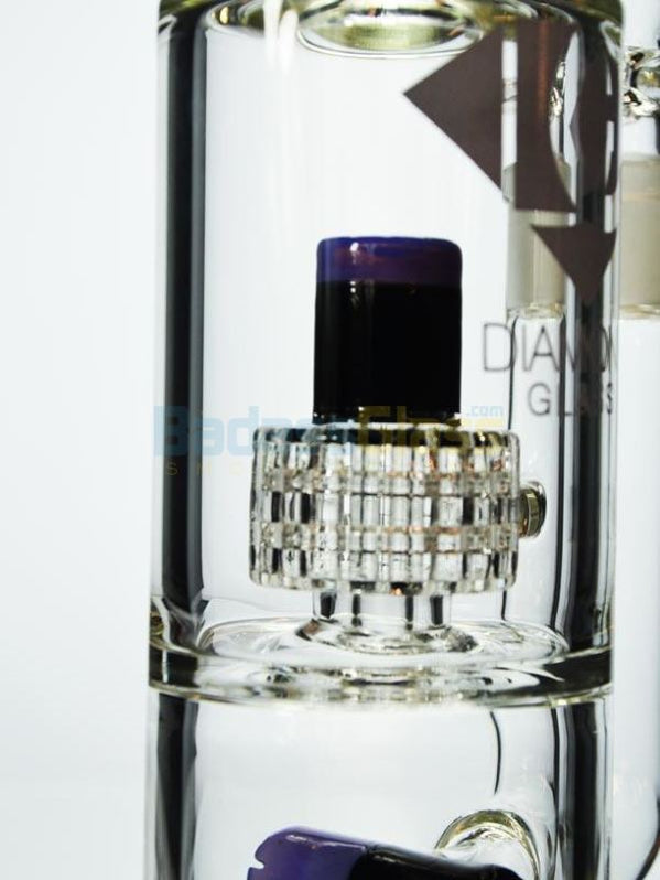 Matrix Pill Perc Bong by Diamond Glass | Water Pipes | — Badass Glass