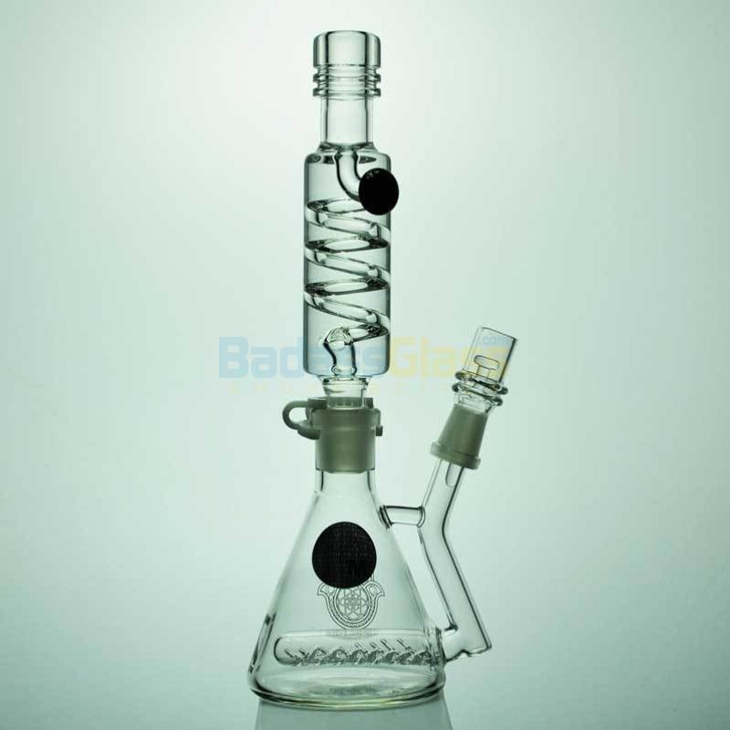 MAV Inline Beaker With Glycerin Coil at — Badass Glass