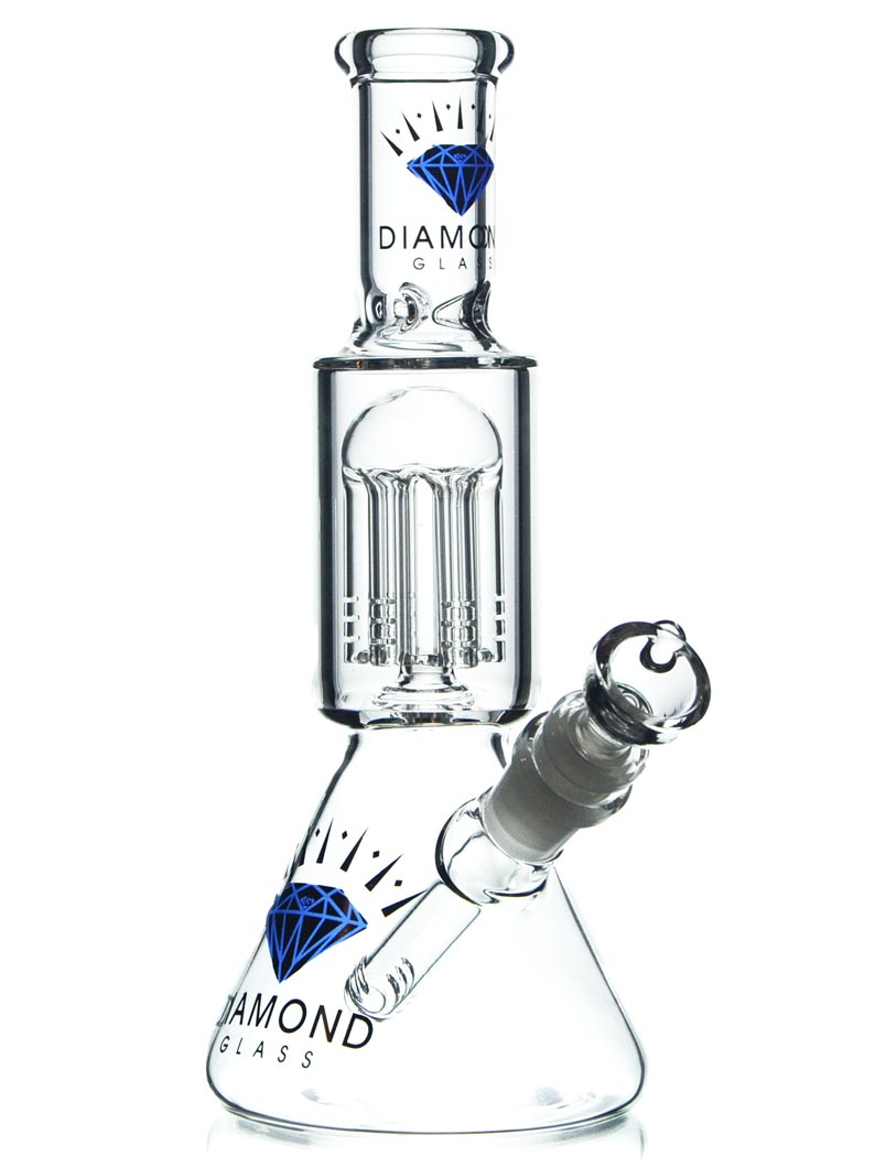 Mini Tree Perc Bong by Diamond — Badass Glass