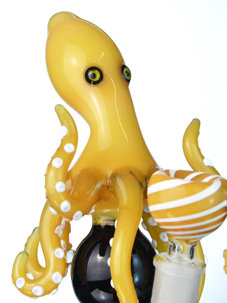 Glass Octopus Bong for Sale By Swerve — Badass Glass