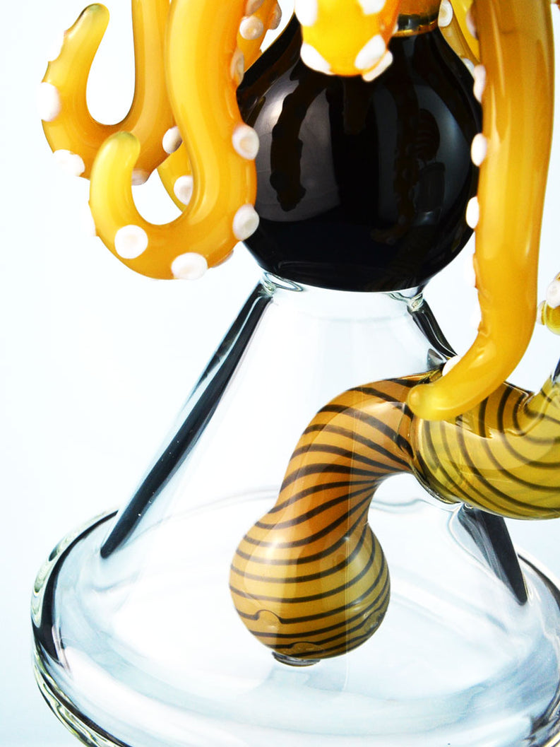 Glass Octopus Bong for Sale By Swerve — Badass Glass